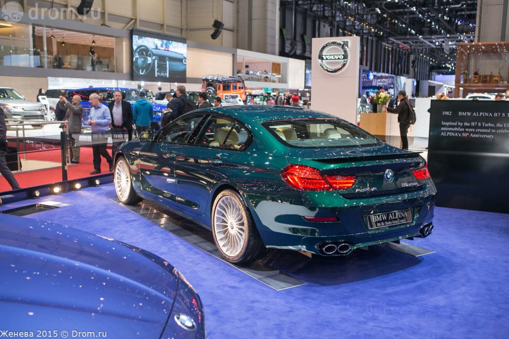 Новинки от Alpina на автосалоне в Женеве - BMW Guide